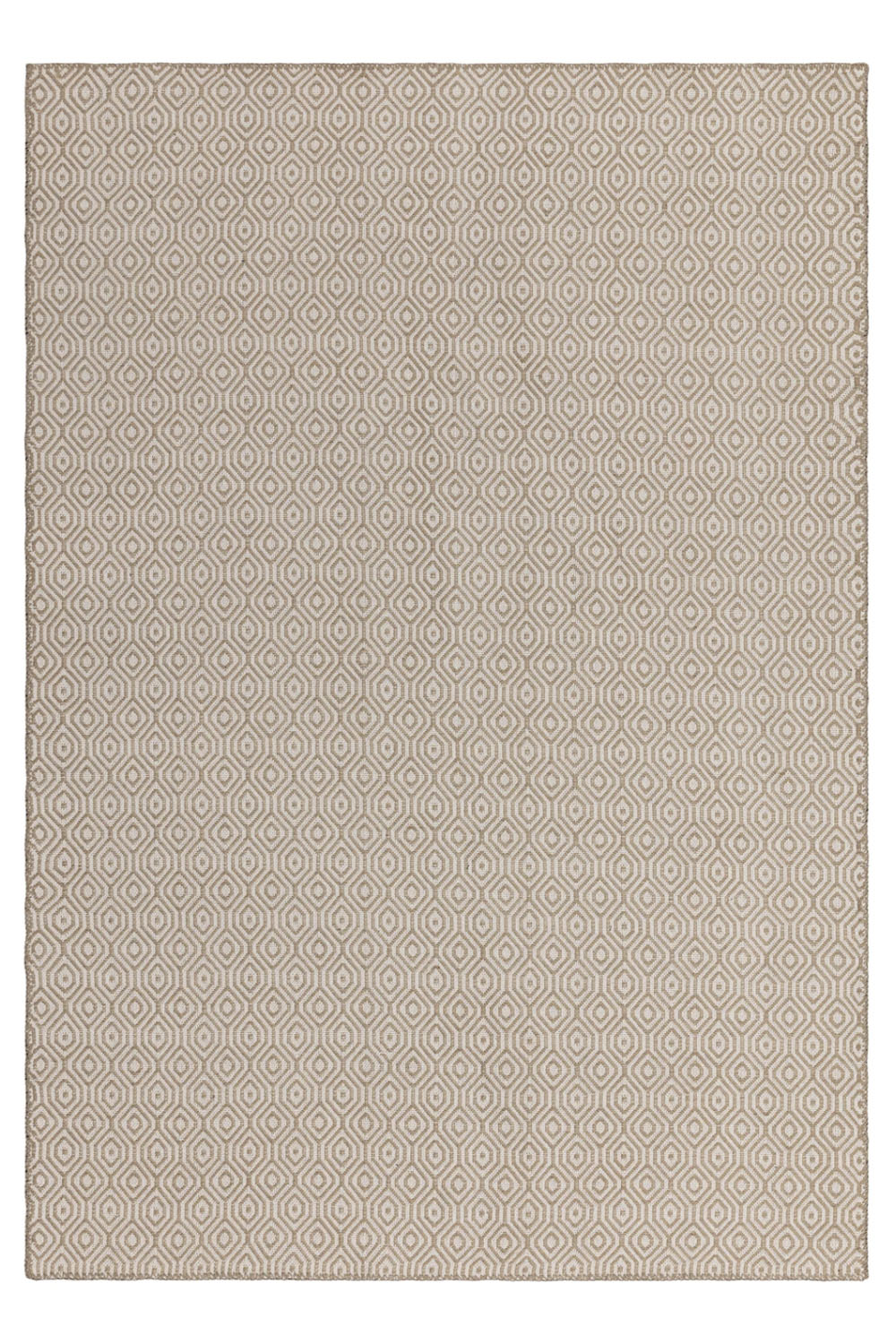 Mosaic Cream Flatweave Rug