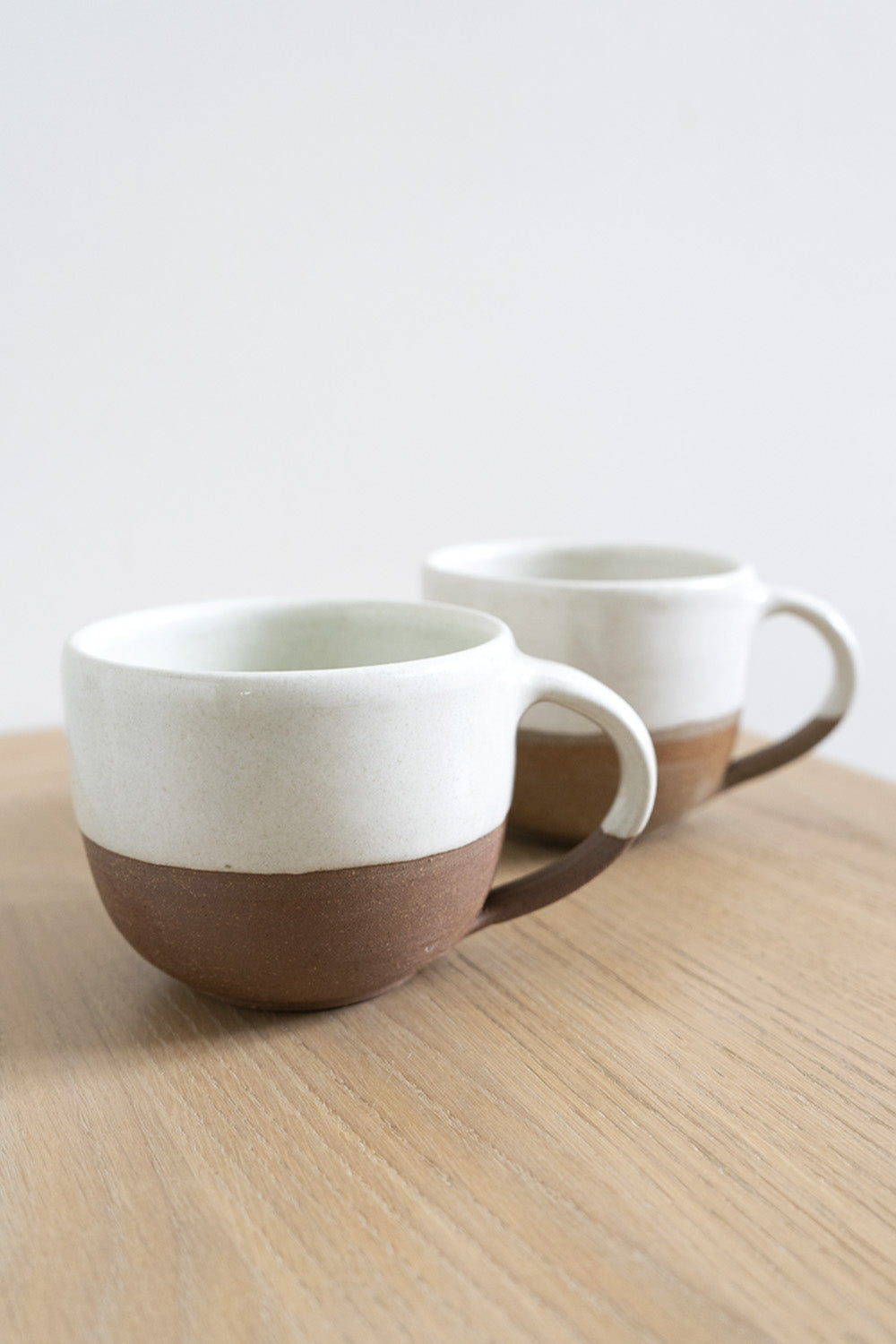 Nkuku Mali White & Terracotta Coffee Mug